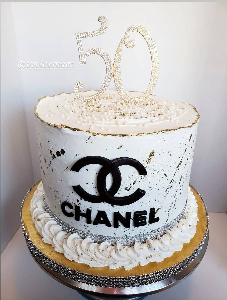 chanel inspired cake